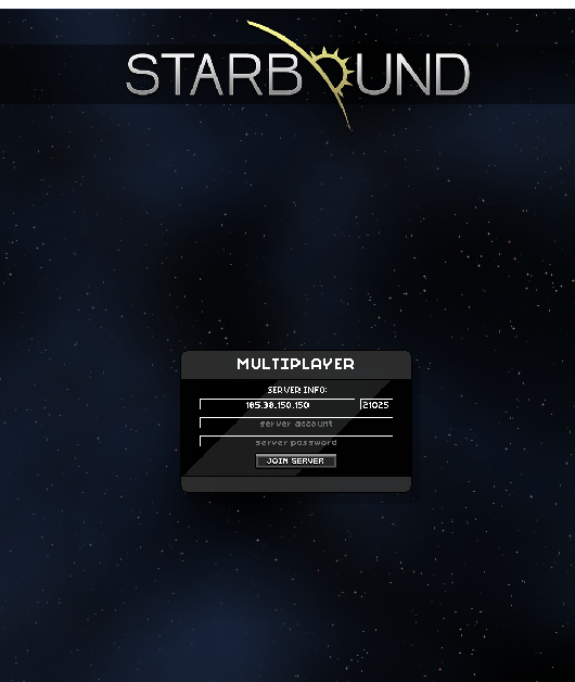 Starbound connection guide - Knowledgebase - Citadel Servers